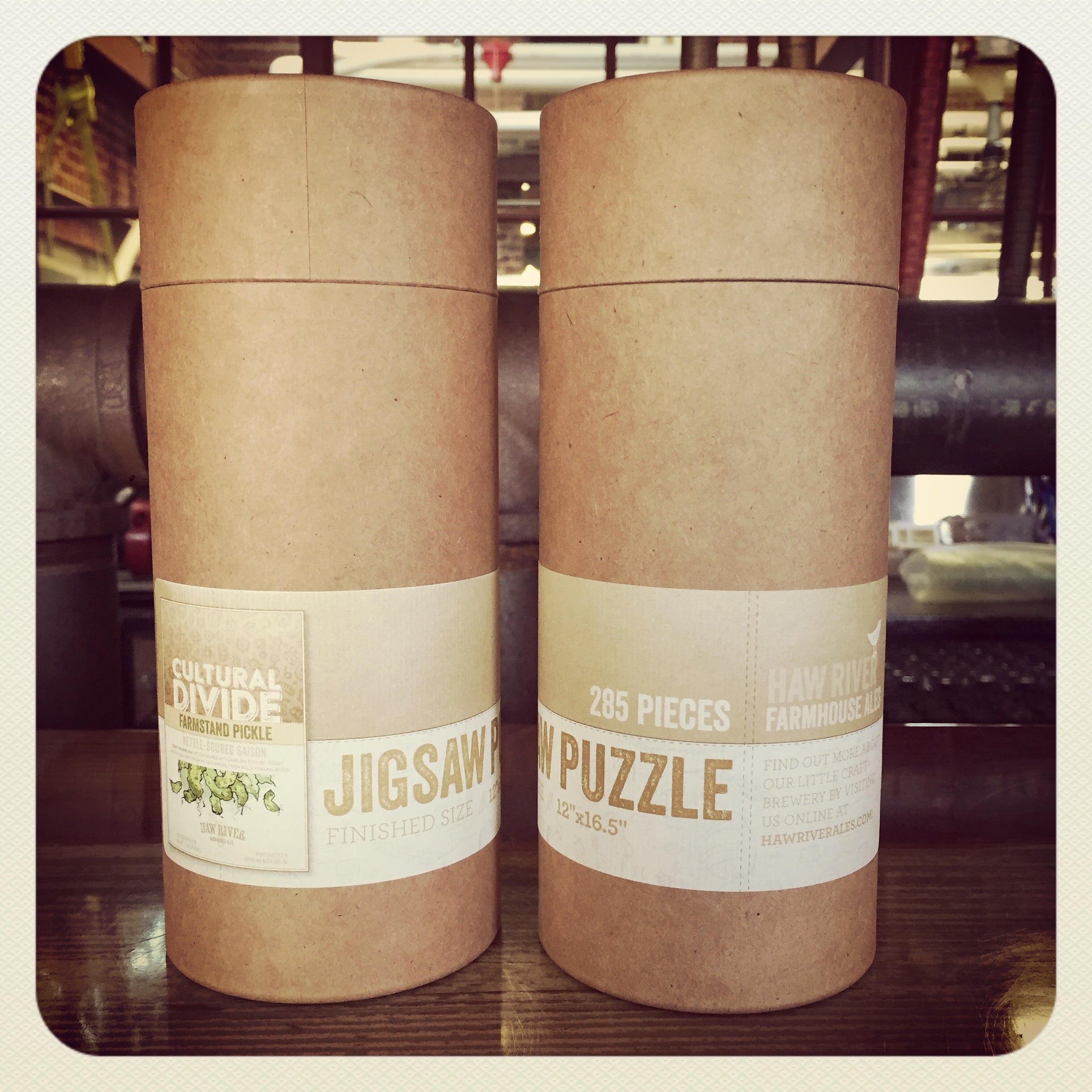 Beer Label Jigsaw Puzzle – Haw River Farmhouse Ales